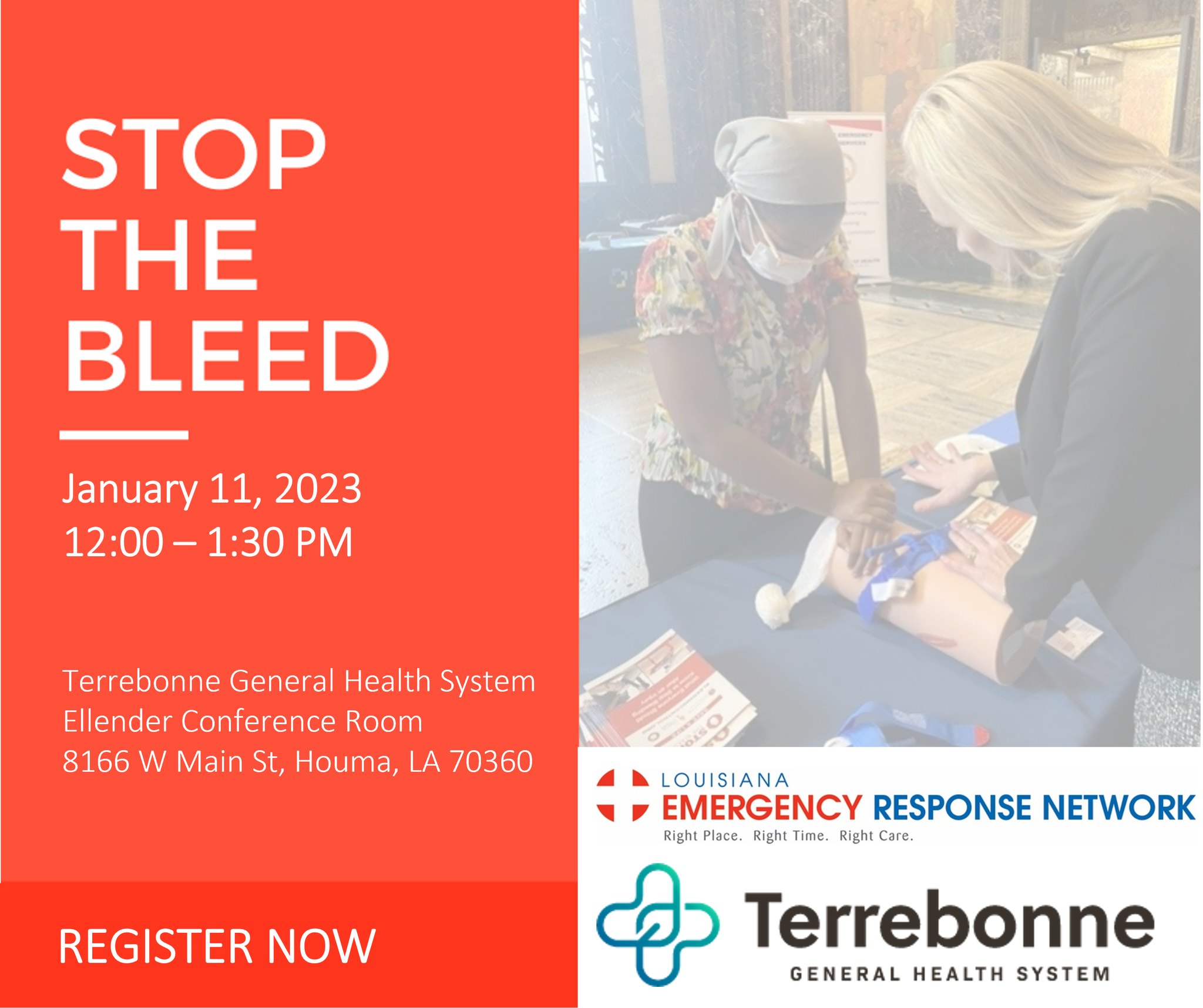Stop the Bleed [Houma] Terrebonne General Health | Explore Houma