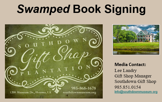 "Swamped" Ken Wells Book Signing | Visit Houma-Terrebonne, LA
