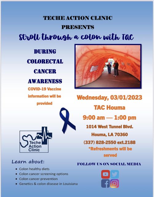 Stroll Through the Colon with TAC | Explore Houma