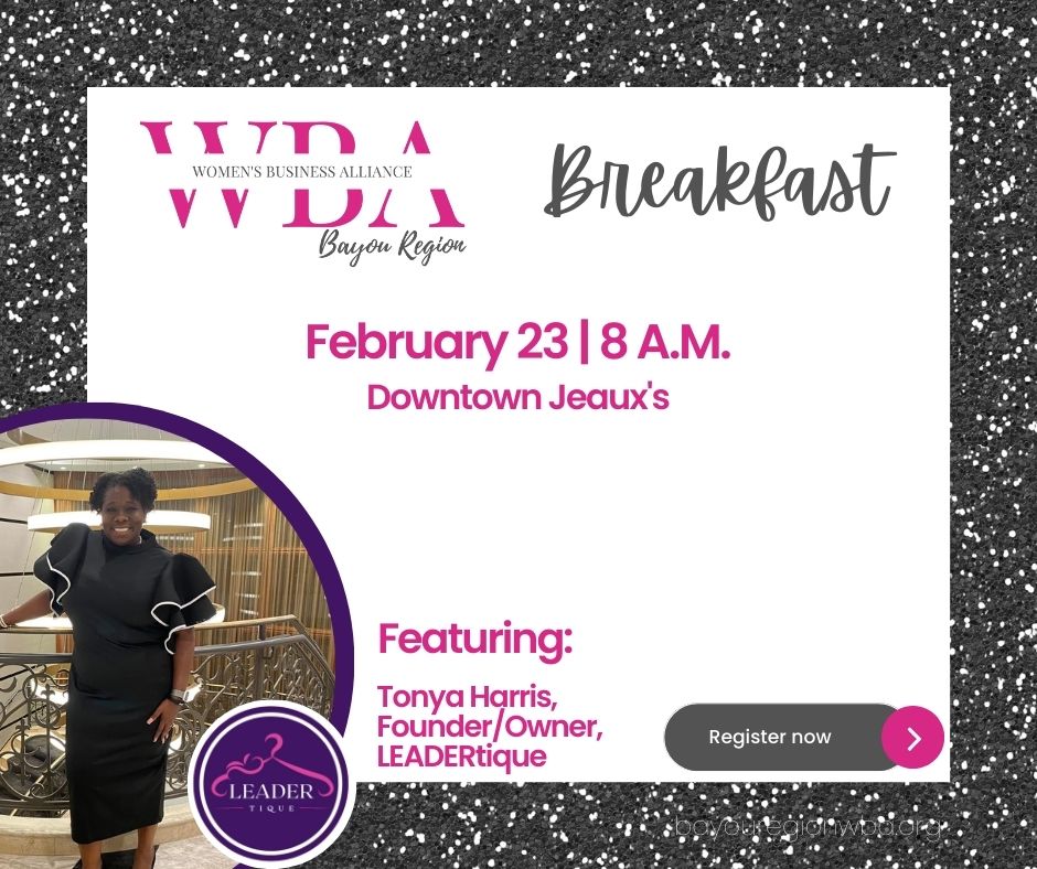 WBA Breakfast - Explore Houma