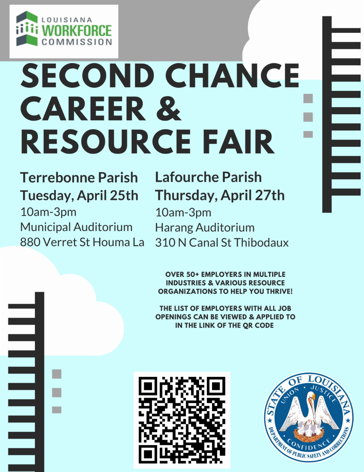 Second Chance Career & Resource Fair | Explore Houma