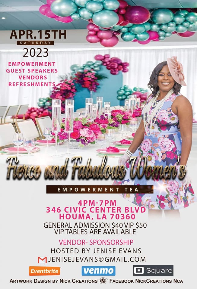Fierce & Fabulous Women's Empowerment Tea | Explore Houma