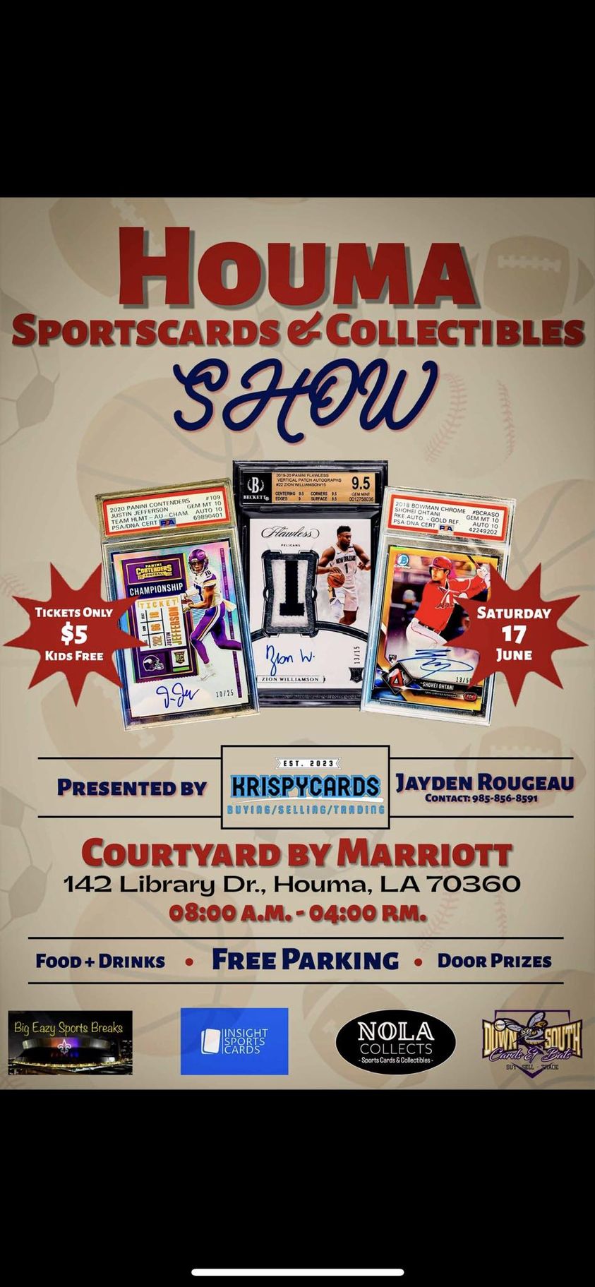 Houma Sportscards and Collectibles Show | Explore Houma