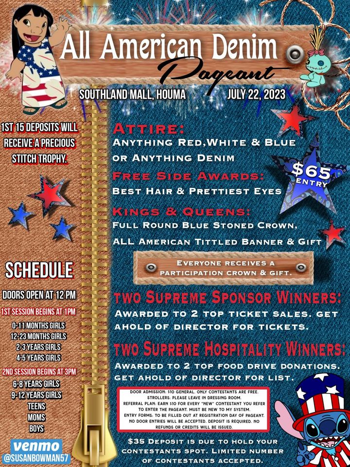 All America Denim Pageant | Explore Houma