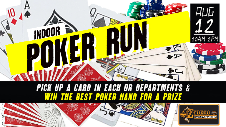 INDOOR POKER RUN @ Zydeco Harley-Davidson - Explore Houma