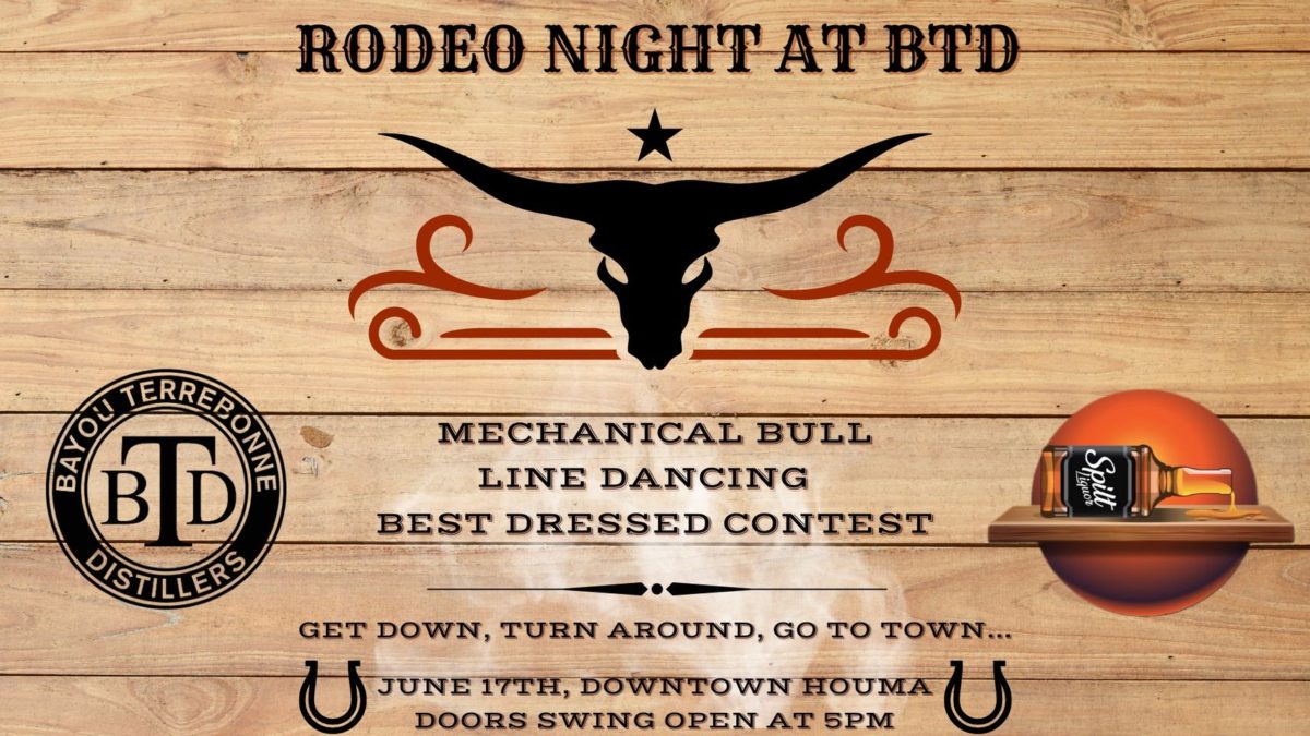 Rodeo Night @ the Distillery! | Explore Houma