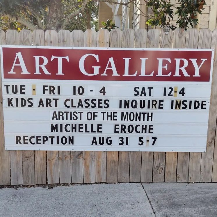 TFG Artist of the Month Reception-Michelle Eroche | Explore Houma