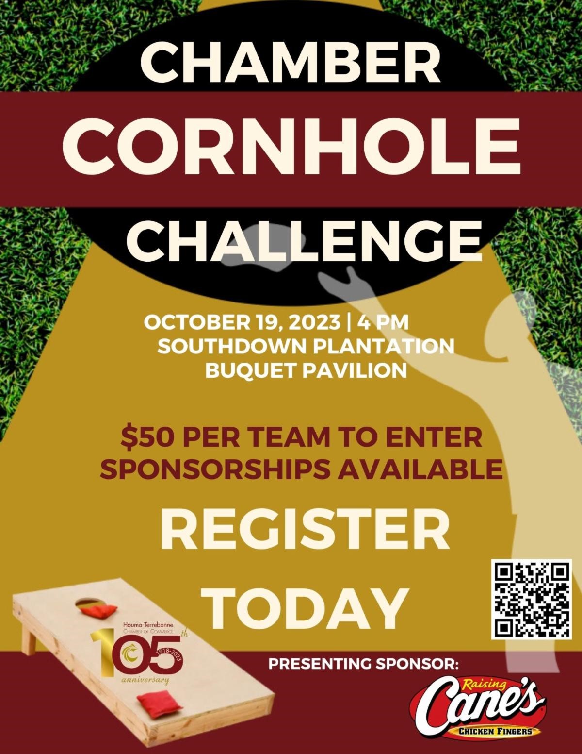 Chamber Cornhole Challenge | Explore Houma