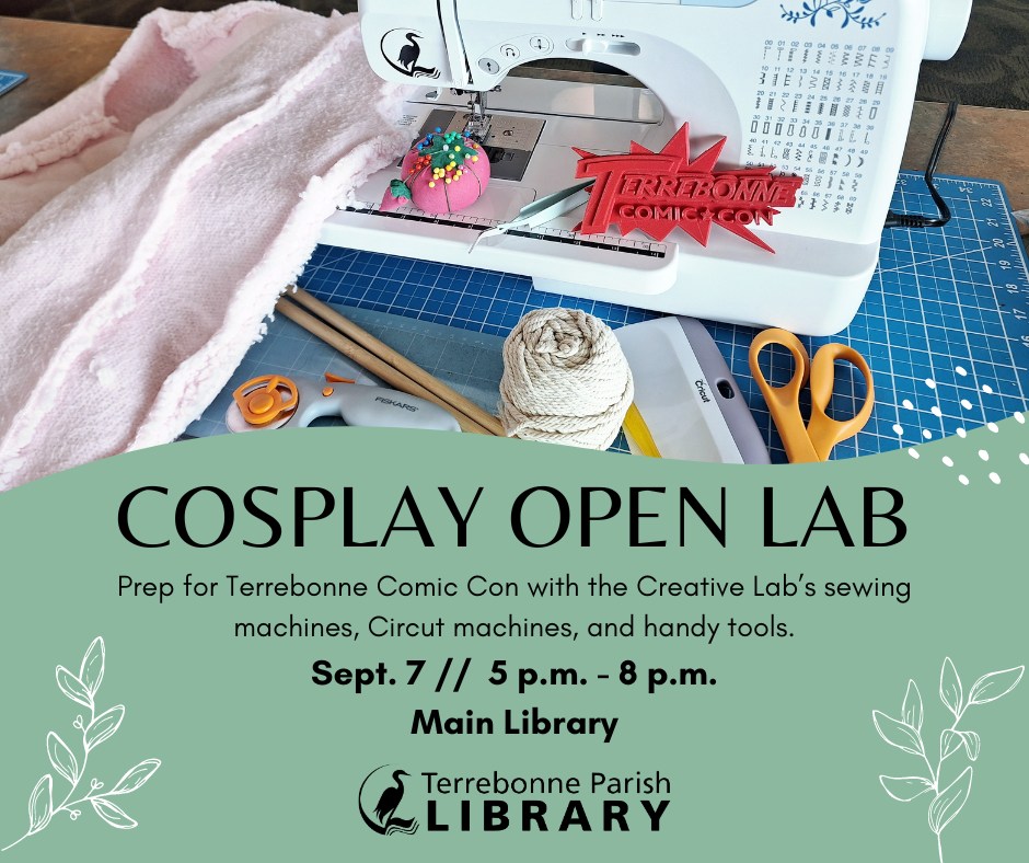 Cosplay Open Lab | Explore Houma