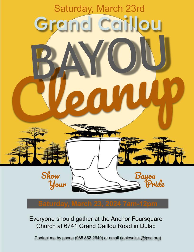 Grand Caillou Bayou Cleanup | Explore Houma