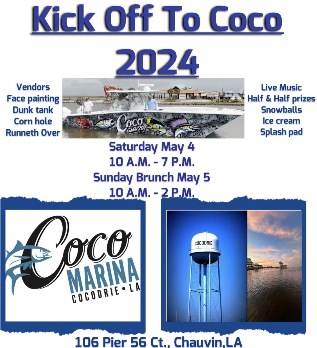 Kick off to Coco 2024 | Explore Houma