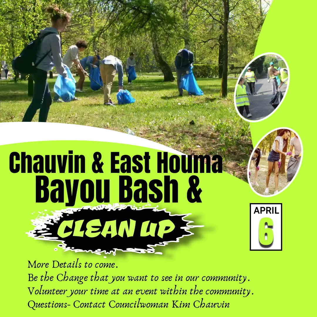 Chauvin & East Houma Bayou Bash and Cleanup | Explore Houma