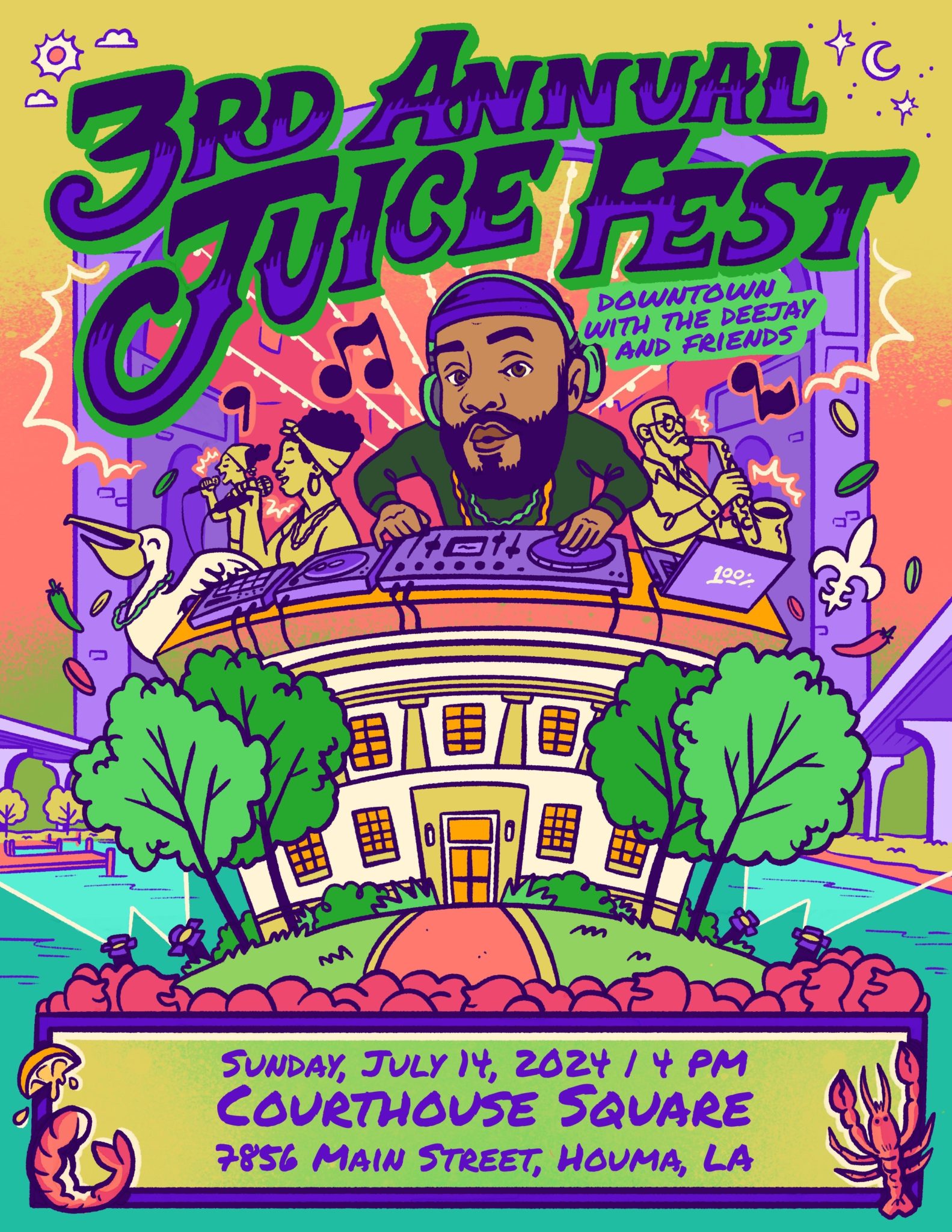 3rd Annual Juice Fest | Explore Houma