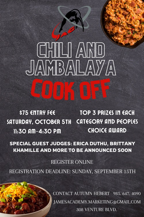 CHILI AND JAMBALAYA COOK-OFF - Explore Houma